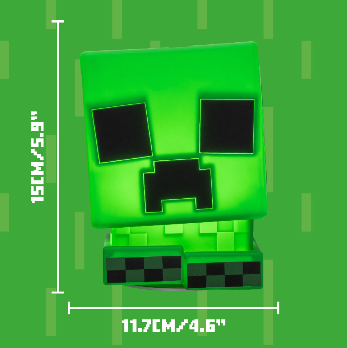 Køb Minecraft Creeper Squishyglo Silicone Light Rechargeable fra ...