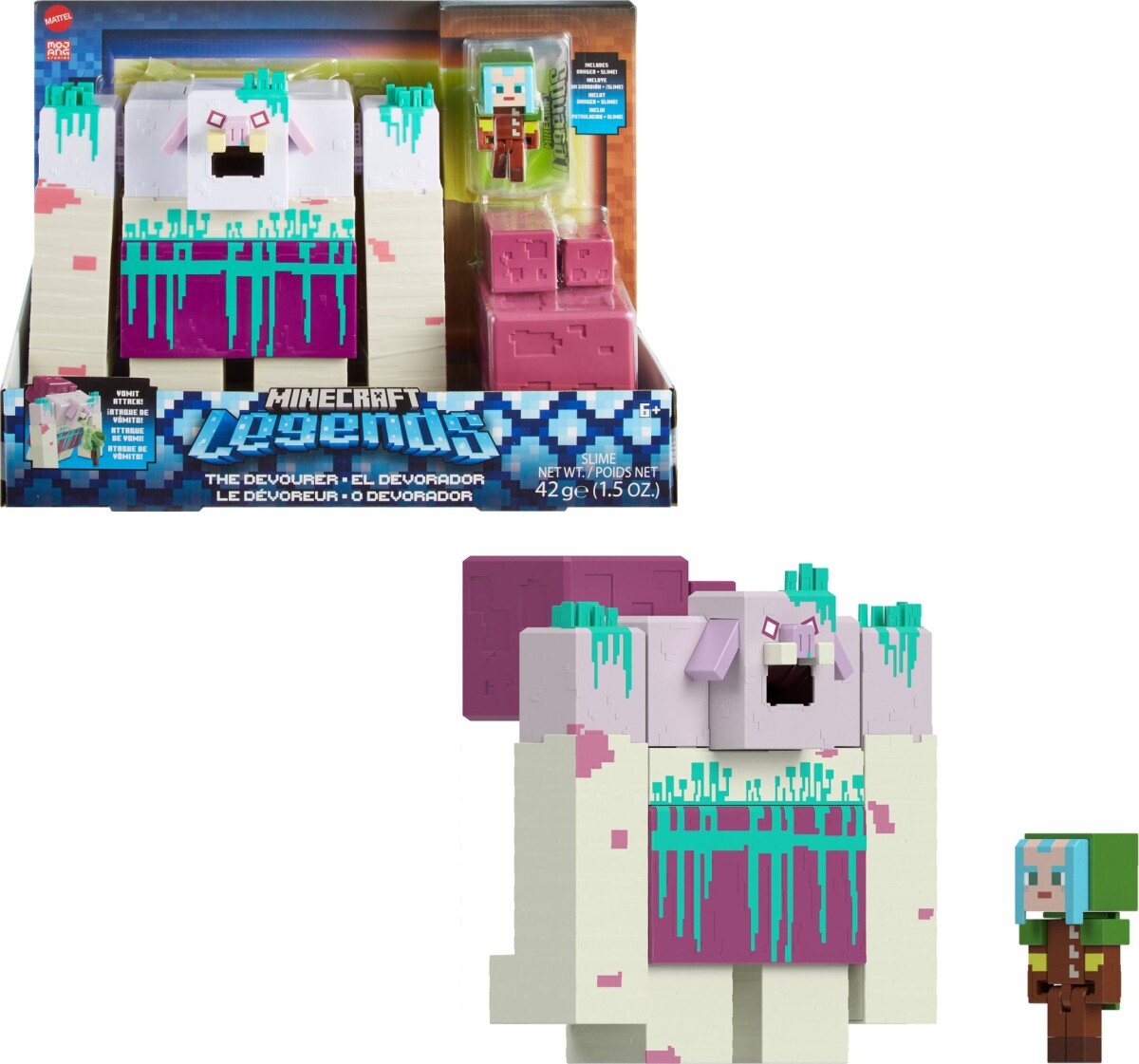 Køb Minecraft - Legends Figur - Rotters Boos Reature fra Mattel - Gucca.dk
