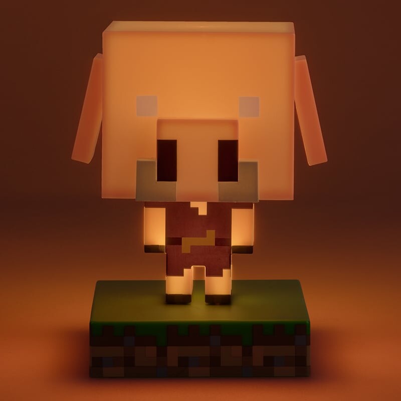 Køb Minecraft Piglin Icon Light fra Paladone - Gucca.dk
