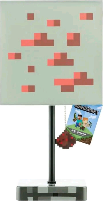 Køb Minecraft Redstone Lamp - Led Lampe fra Paladone - Gucca.dk