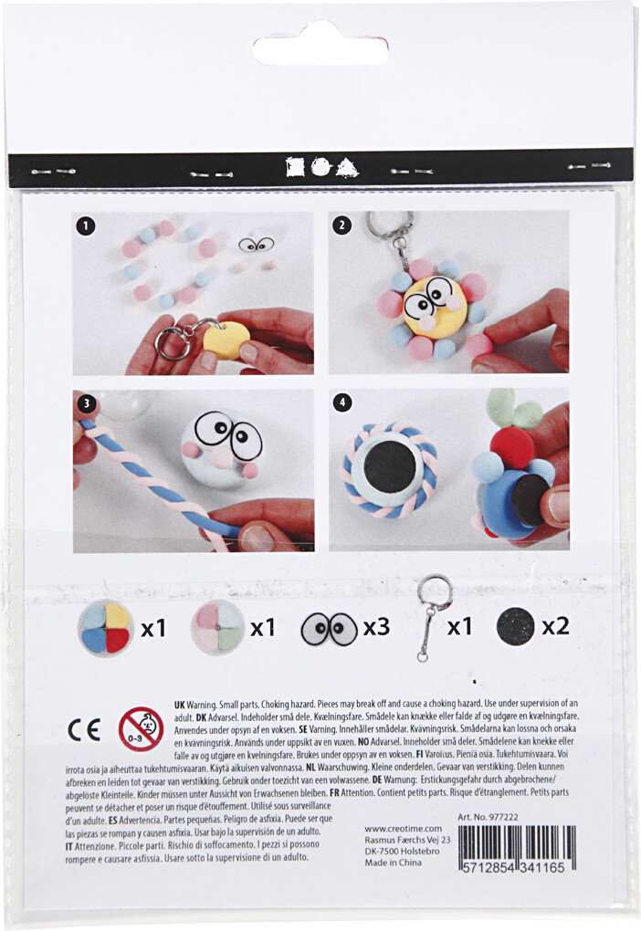 Køb Silk Clay - Diy Kit - Figurer Med Store øjne - Gucca.dk
