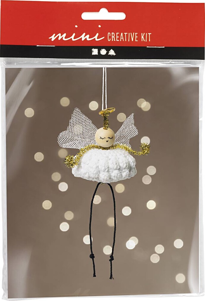 Mini Diy Kit Hækling - Engel | Se tilbud og køb på Gucca.dk