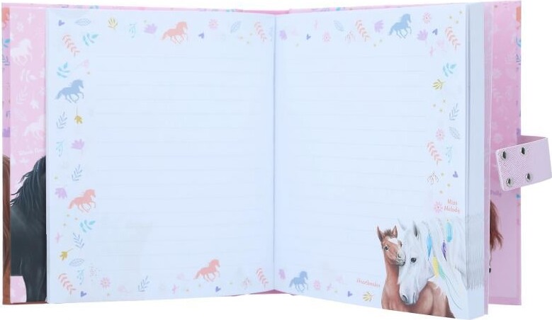 Miss Melody - Dagbog M/kode & Musik - Hest - - Gucca.dk