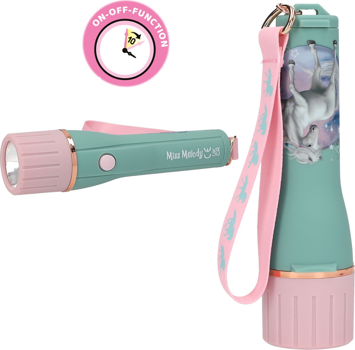 Køb Miss Melody - Lommelygte Med Timer Til Børn - Assorteret fra ...