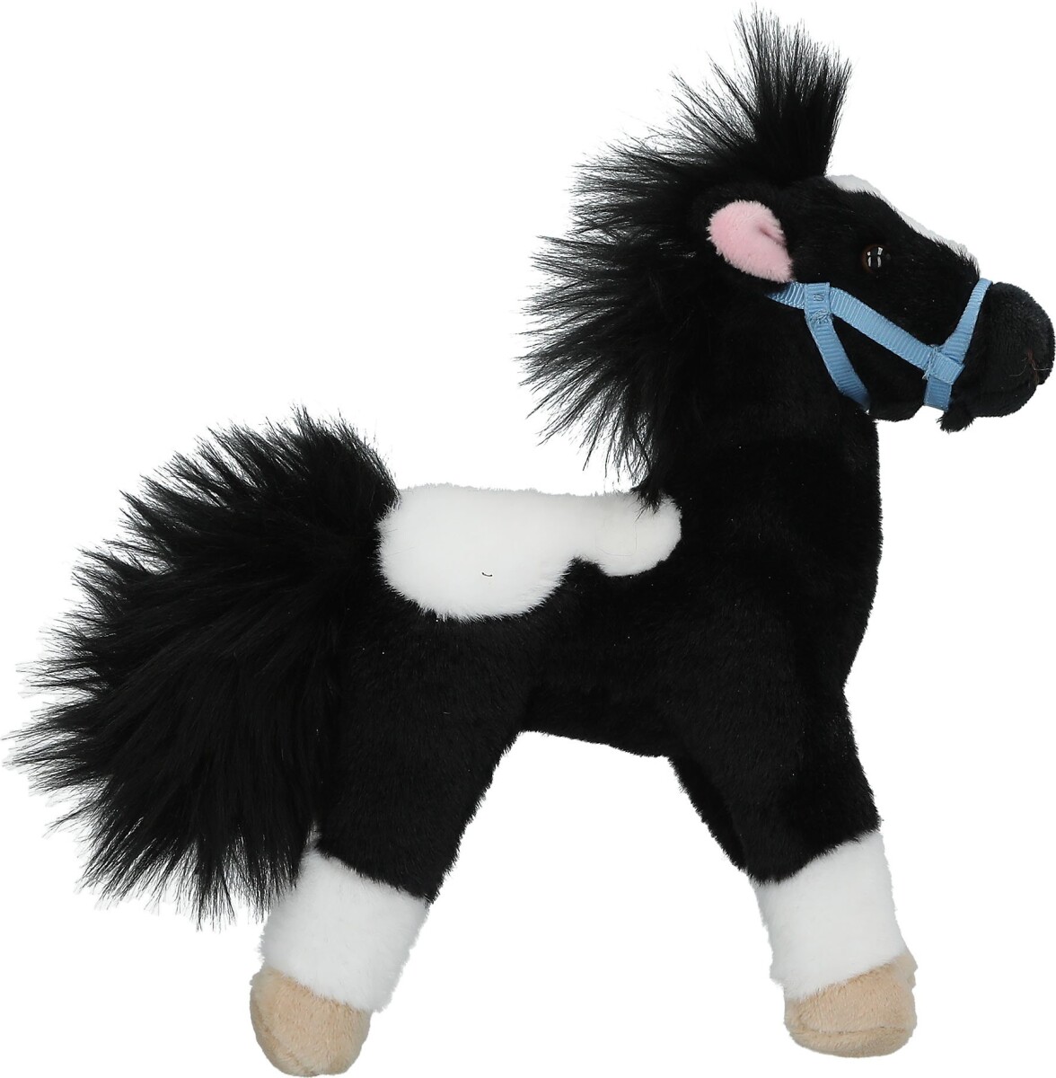 Miss Melody - Heste Bamse - Sort Og Hvid - 18 Cm | Se tilbud og køb på ...