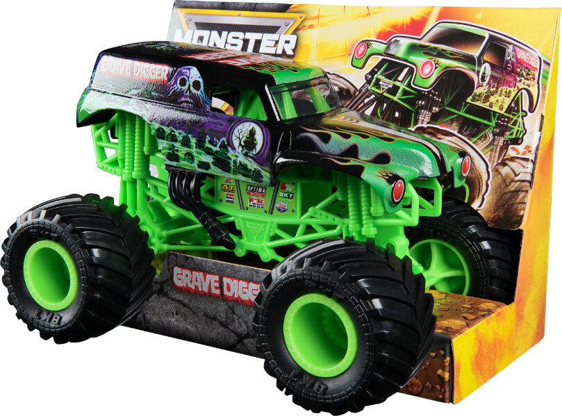 Monster Jam - 1:24 Collector Truck - Grave Digger | Se tilbud og køb på ...