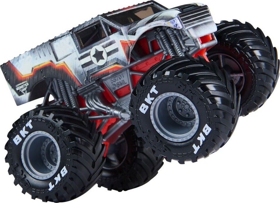 Køb Monster Jam - Monster Trucks - 1:64 - Iron War Machine - 2 Pak fra ...