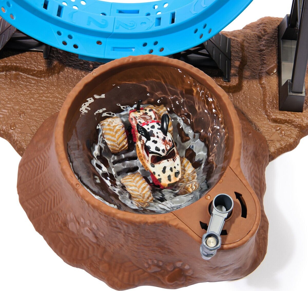 Køb Monster Jam - Dunk Tank Legesæt - Mud Blasters - 1:64 fra Spin ...