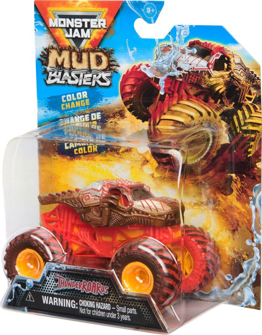 Monster Jam - 1:64 Mud Blasters - Thunderroarus | Se tilbud og køb på ...