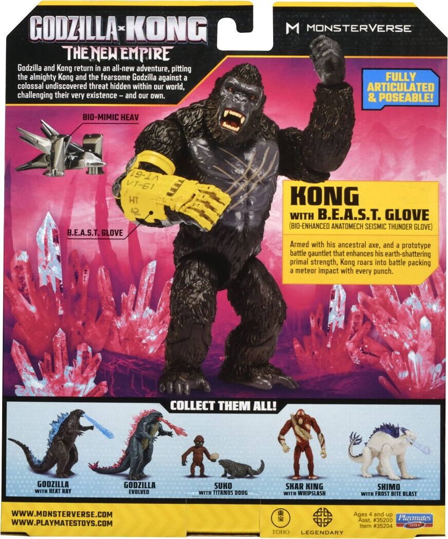 Monsterverse - Kong W Arm Brace Armor 15 Cm | Se tilbud og køb på Gucca.dk