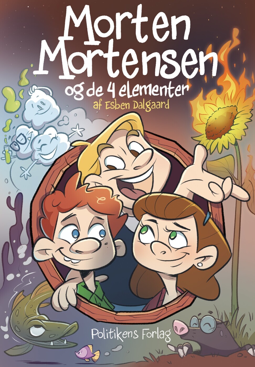 Morten Mortensen Og De 4 Elementer af Esben Dalgaard - Hardback Bog - Gucca.dk