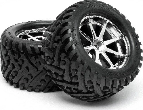 Køb Mounted Goliath Tire 178x97mm On Blast Wheel Crm - Hp4727 - Hpi ...