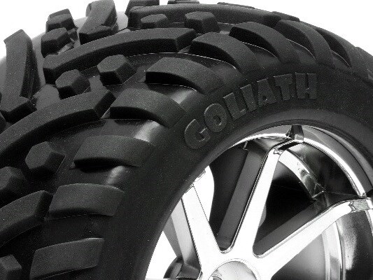 Køb Mounted Goliath Tire 178x97mm On Blast Wheel Crm - Hp4727 - Hpi ...