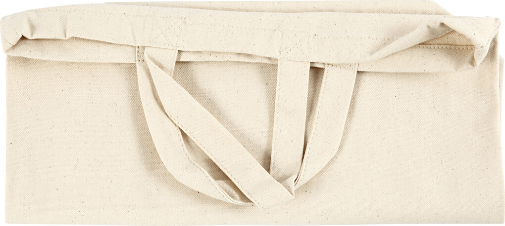 Køb Diy Mulepose Til Male På - Uden Tryk - 39x44x10 Cm - Lys Natur ...