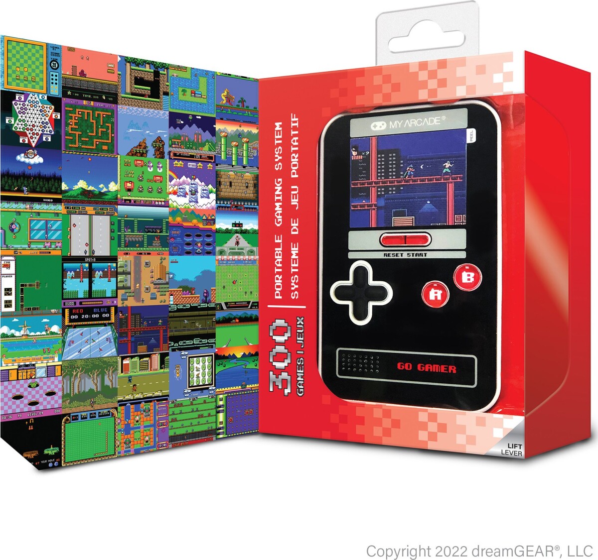 My Arcade, Go Gamer Classic - 300 Games In 1 - , Black, Gray, Red | Se ...