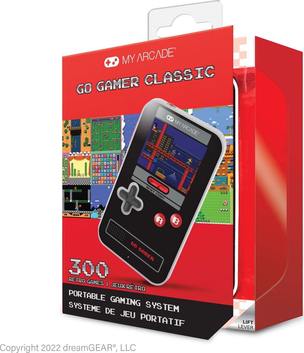 My Arcade, Go Gamer Classic - 300 Games In 1 - , Black, Gray, Red | Se ...