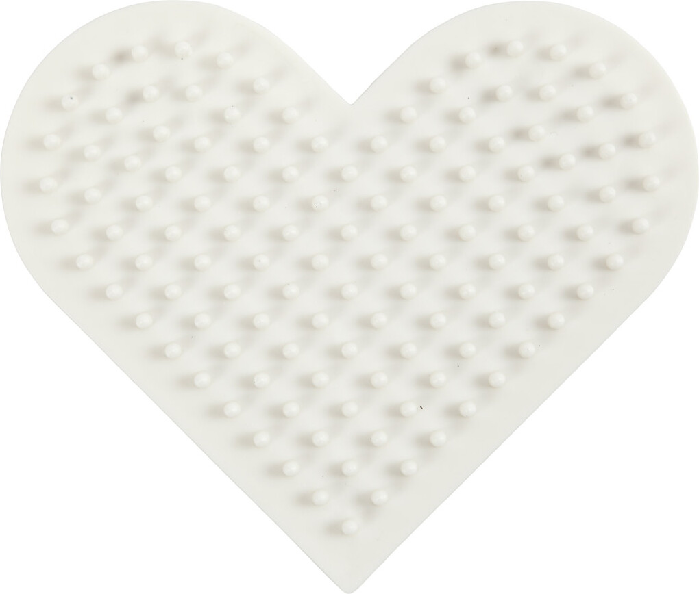 Perleplade - Lille Hjerte - Medium - Nabbi Biobeads | Se tilbud og køb ...