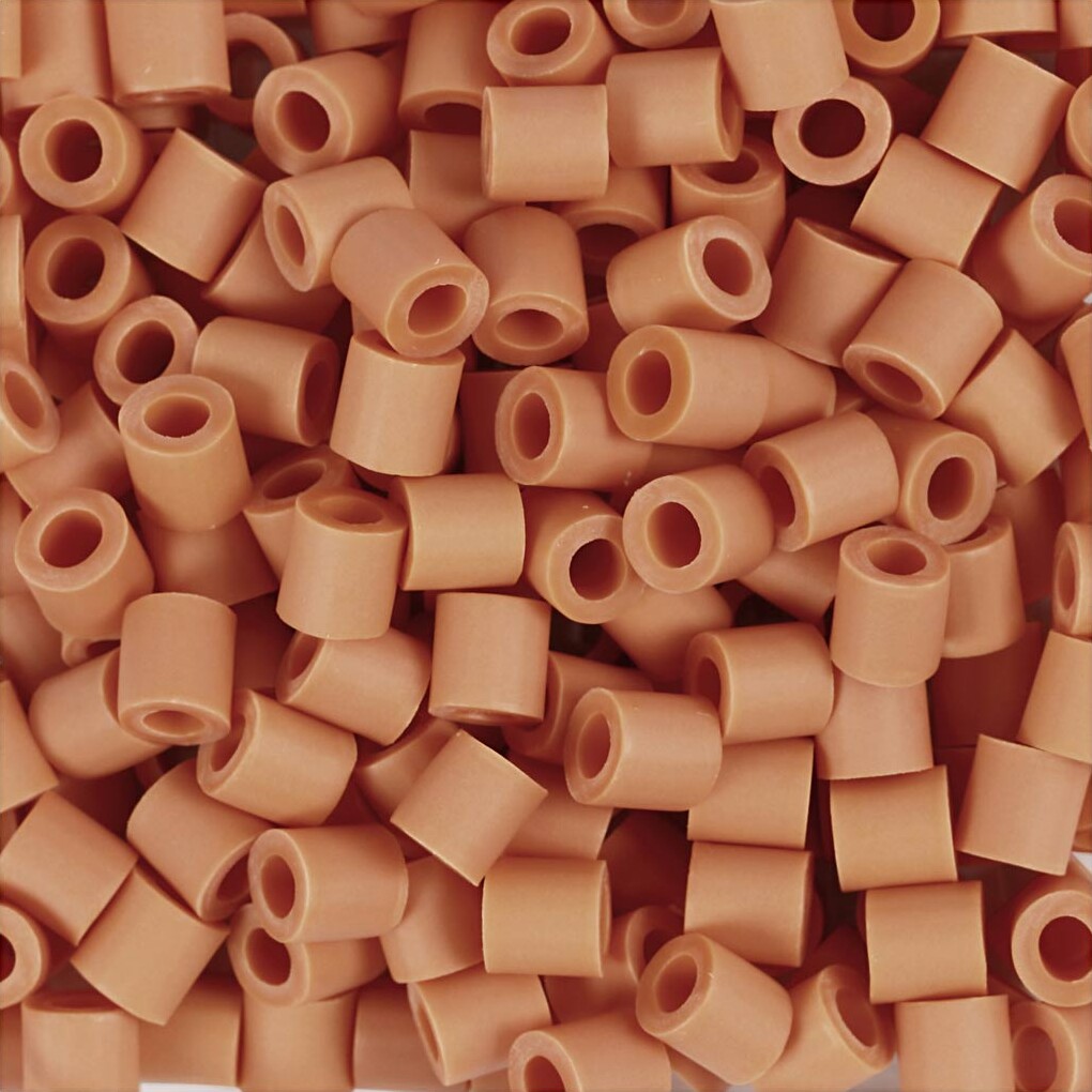 Køb Rør Perler Til Perleplader - Medium - Orange - 1000 Stk. - Nabbi ...