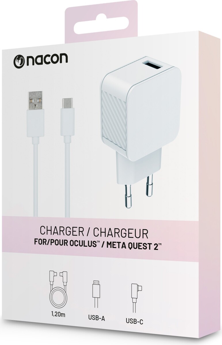 Køb Nacon Nacon Meta Quest 2: A/c Adapter - Meta Quest 2 - Gucca.dk