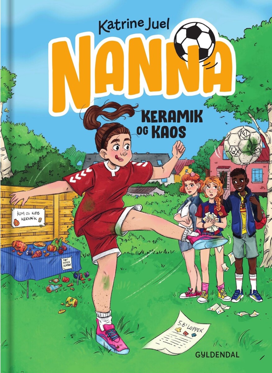 Nanna 1 - Keramik Og Kaos af Katrine Juel - Hardback Bog - Gucca.dk