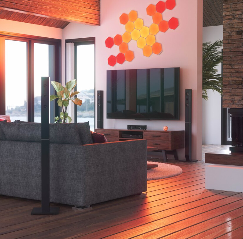 Nanoleaf - Shapes - Hexagons Expansion Pack - 3 Panels | Se tilbud og ...