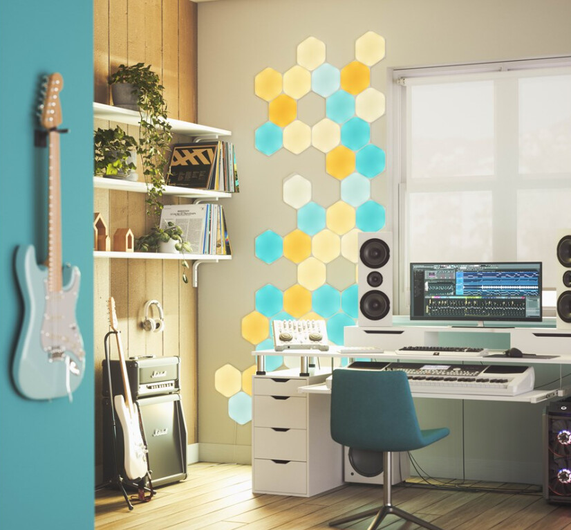 Nanoleaf - Shapes - Hexagons Expansion Pack - 3 Panels | Se tilbud og ...