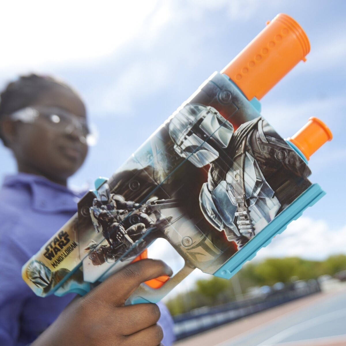 Køb Nerf - Star Wars Mandalorian - Blaster Med 12 Skud - F9834 fra ...