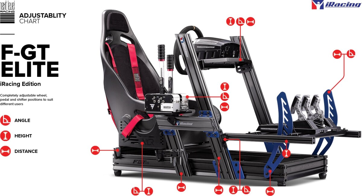 Next Level Racing - F-gt Elite Formula And Gt Aluminium Profile ...