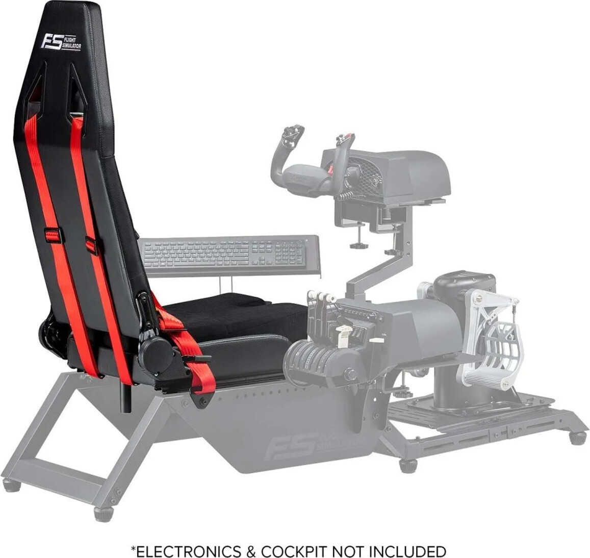 Køb Next Level Racing - Flight Simulator Seat - Gucca.dk