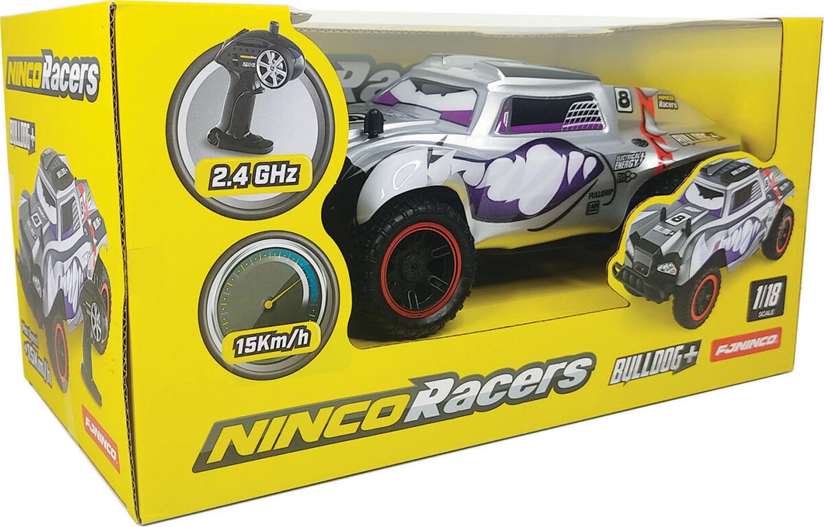 Ninco Racers - Bulldog + Fjernstyret Bil - 1:18 - 21 Cm | Se tilbud og ...