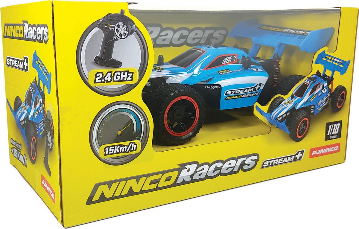 Ninco Racers - Stream+ Fjernstyret Bil - 1:18 - 21 Cm | Se tilbud og ...