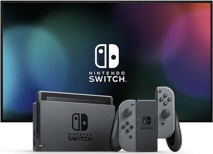 Køb Nintendo Switch Console With Grey Joy-con - V2 - Gucca.dk