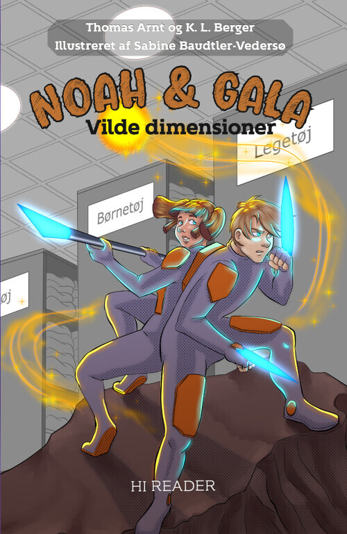 Noah & Gala: Vilde Dimensioner af Thomas Arnt - Hardback Bog - Gucca.dk