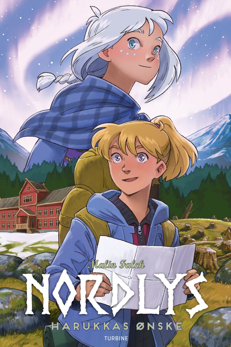 Nordlys - Harukkas ønske, Bog 7 af Malin Falch - Hardback - Gucca.dk