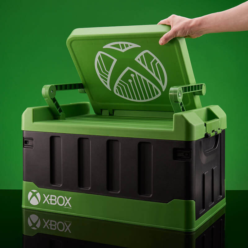 Køb Numskull Official Xbox Bedroom Storage Box With Folding Chair ...