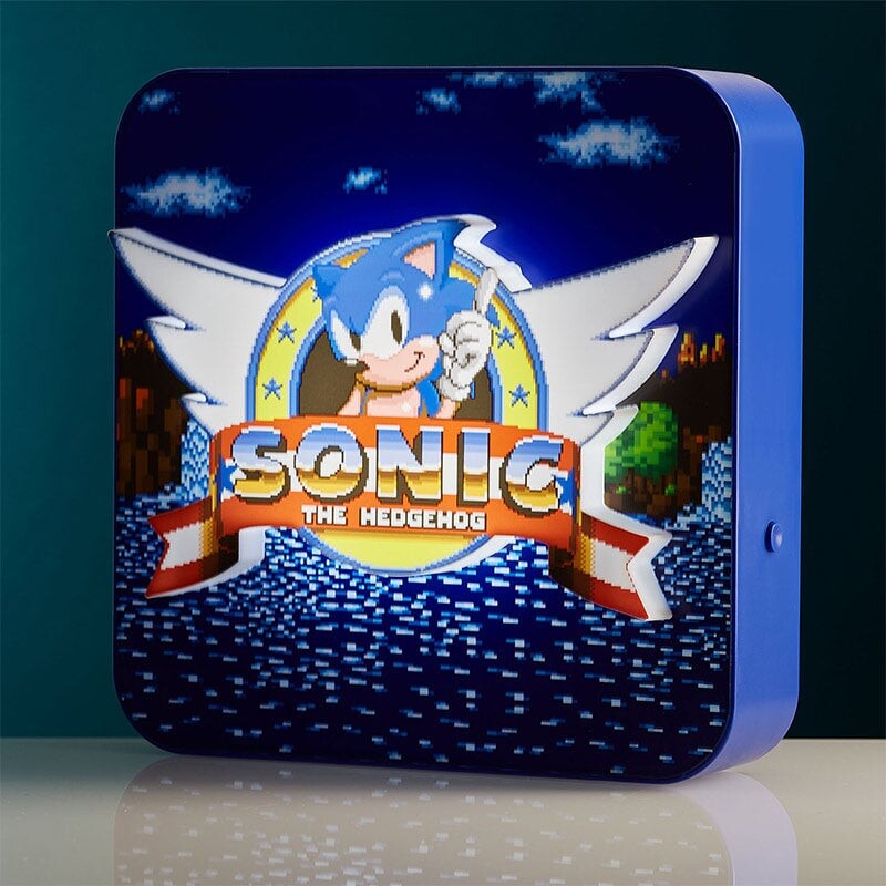 Køb Numskull Sonic The Hedgehog 3d Desk Lamp / Wall Light - Gucca.dk