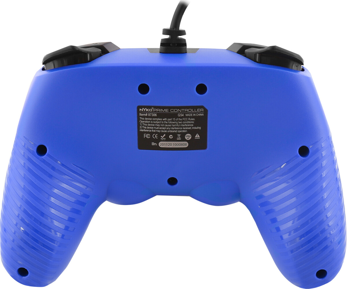 Køb Nyko Prime Wired Controller - Blue For Switch - Gucca.dk