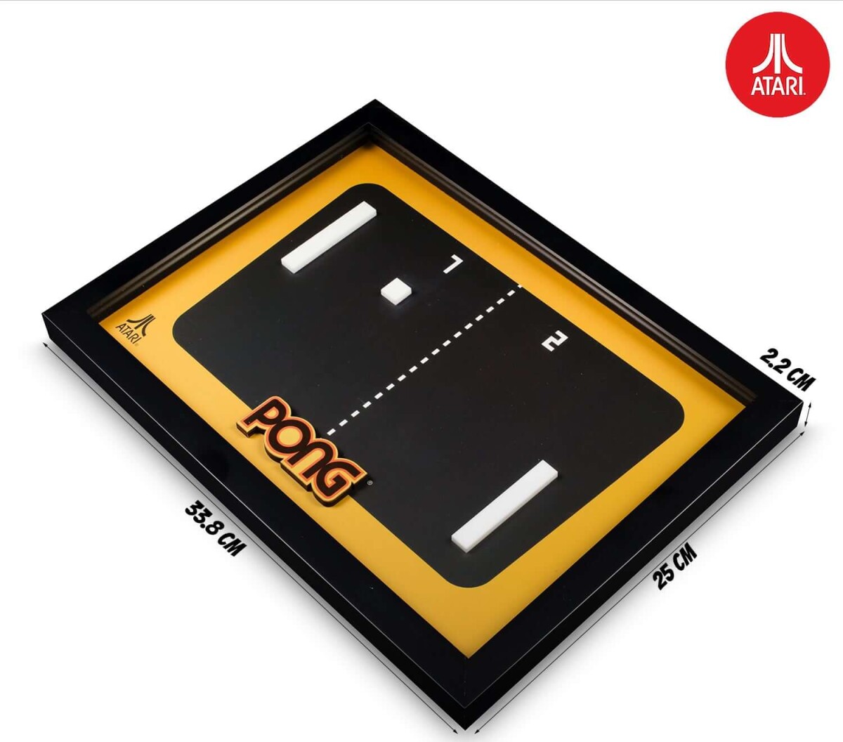Official Atari 3d Wall Art - Pong Collection | Se tilbud og køb på Gucca.dk