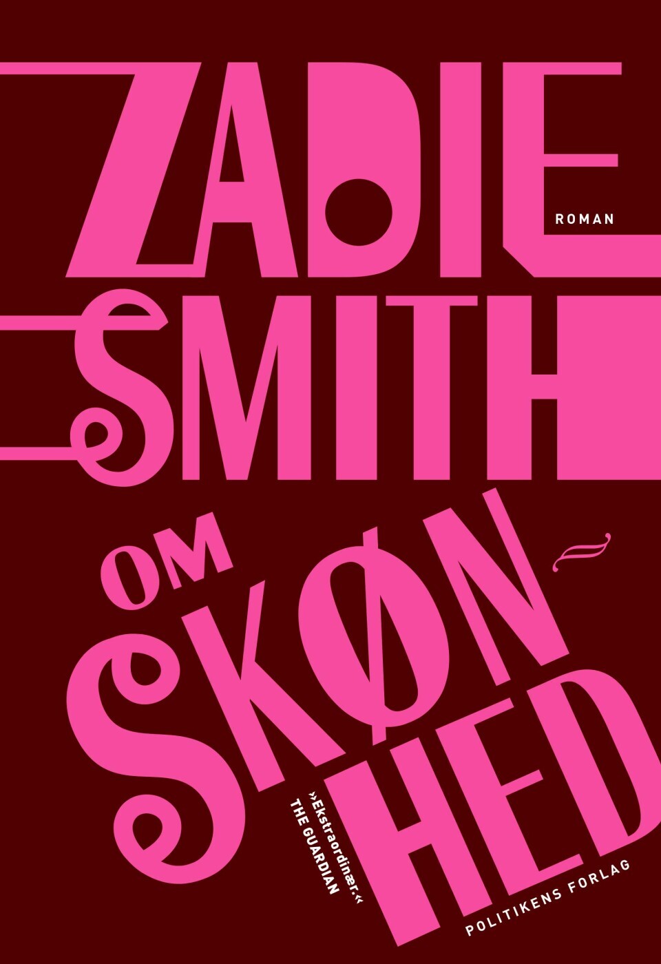 Køb Om Skønhed af Zadie Smith - bog paperback - Gucca.dk