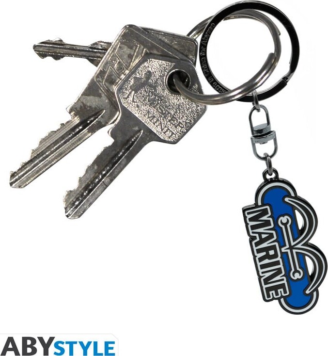 One Piece - Marine Keychains X4 | Se tilbud og køb på Gucca.dk