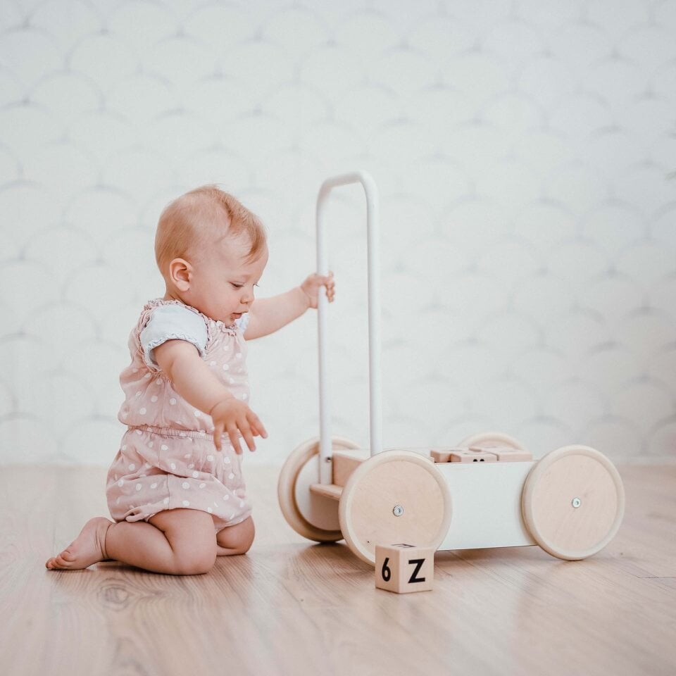 Køb Ooh Noo - Baby Walker - White - 40bww2106 - Gucca.dk