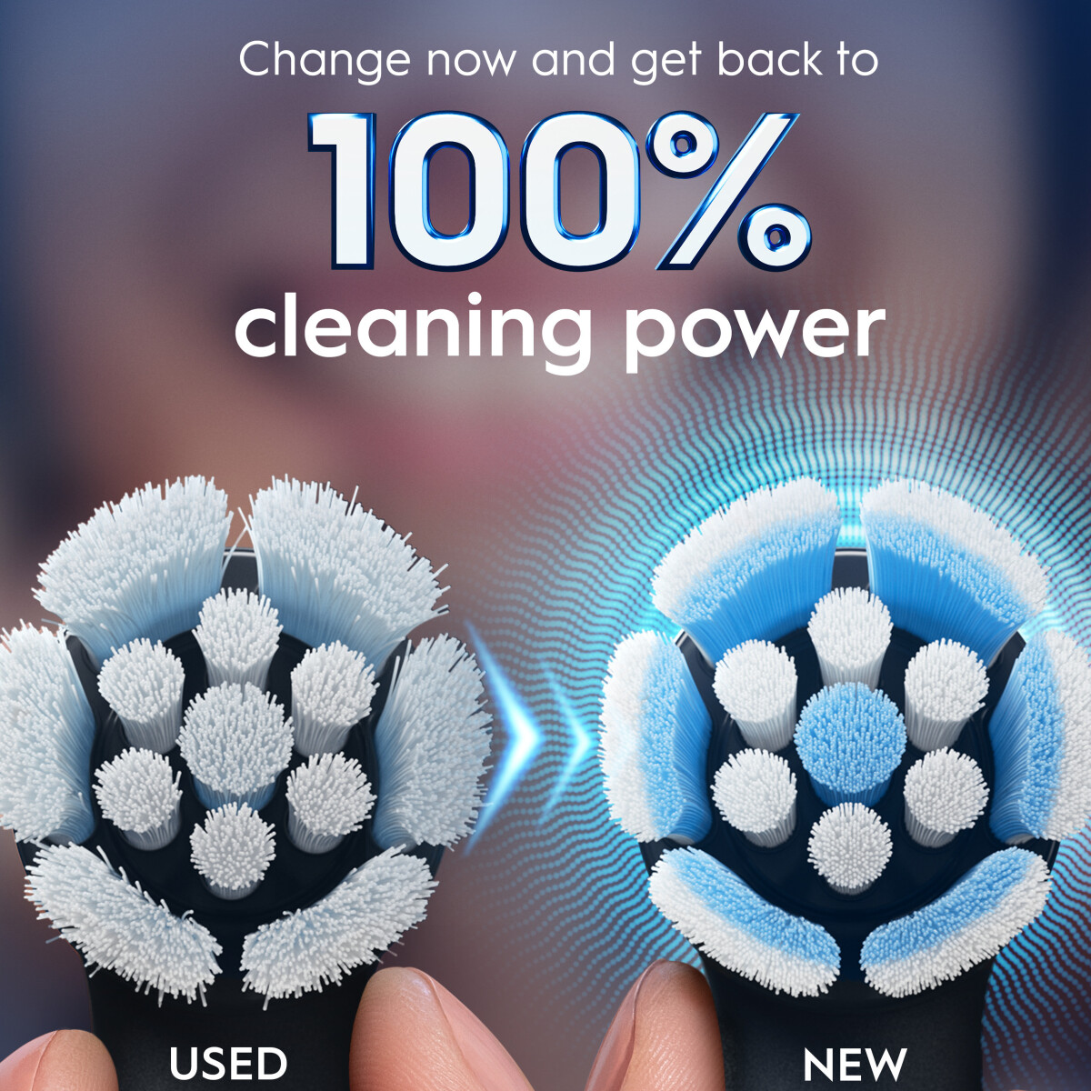 Oral B - Oral-b Io Gentle Care Børstehoveder - Black - 3 Stk | Se tilbud og køb på Gucca.dk