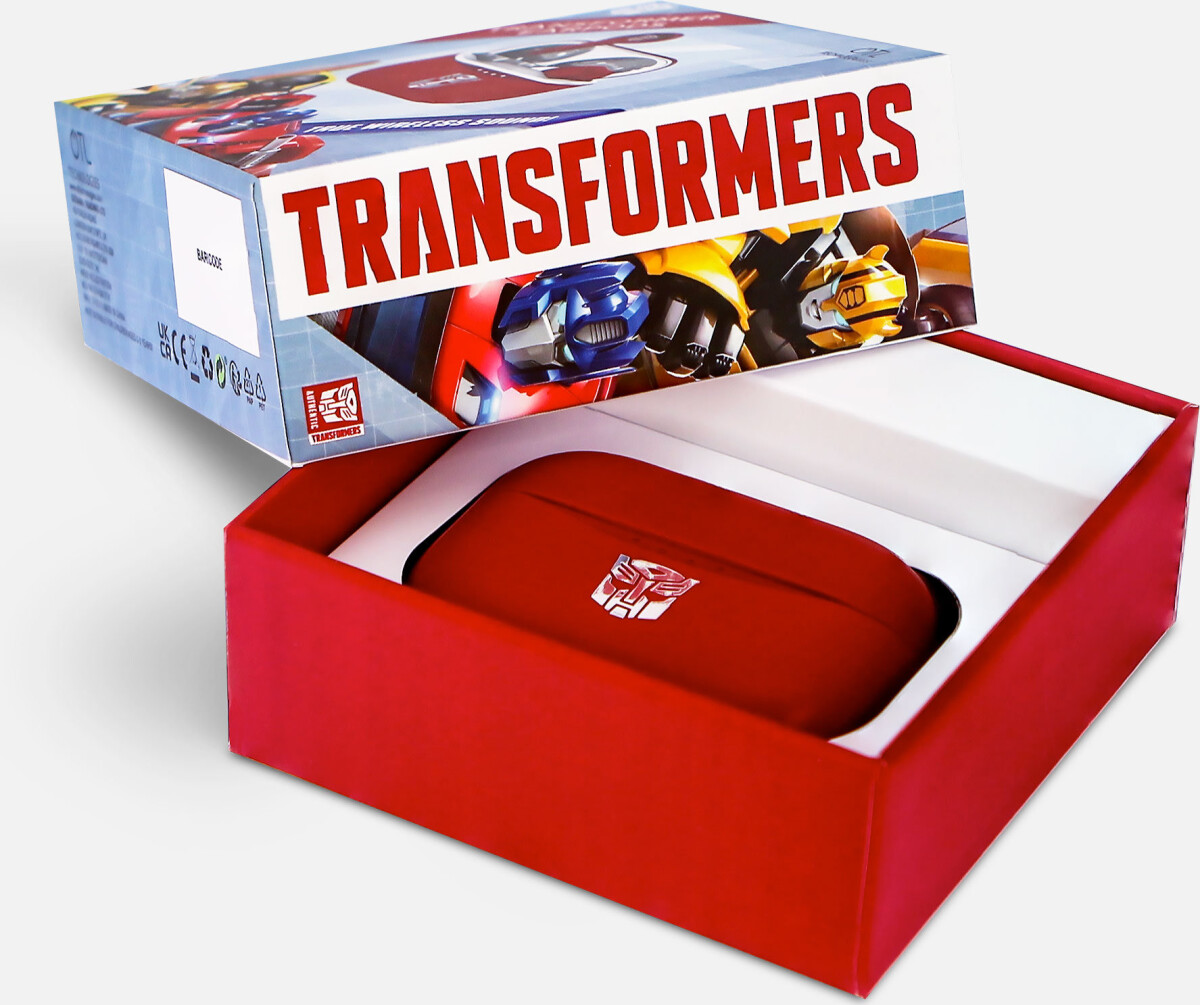 Transformers - Tws Earbuds - Otl - Rød | Se tilbud og køb på Gucca.dk