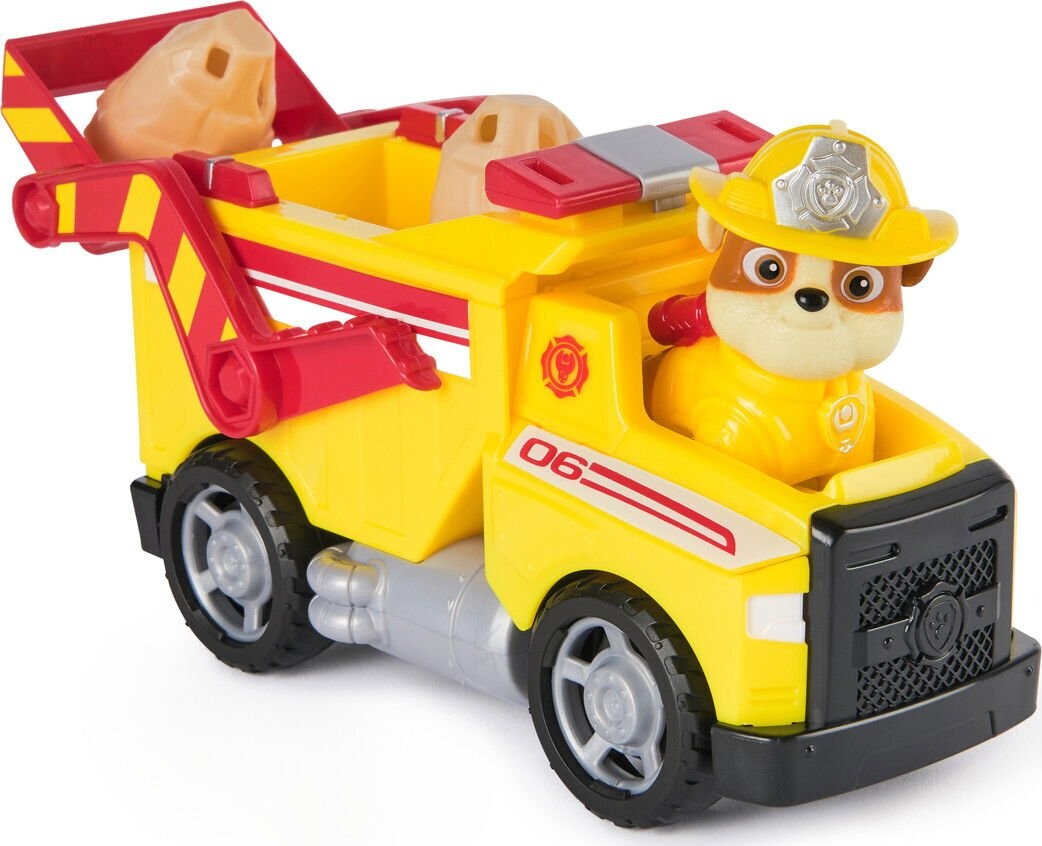 Køb Paw Patrol - Fire Rescue Rubble - Rescue Fire Dump Truck fra Spin ...