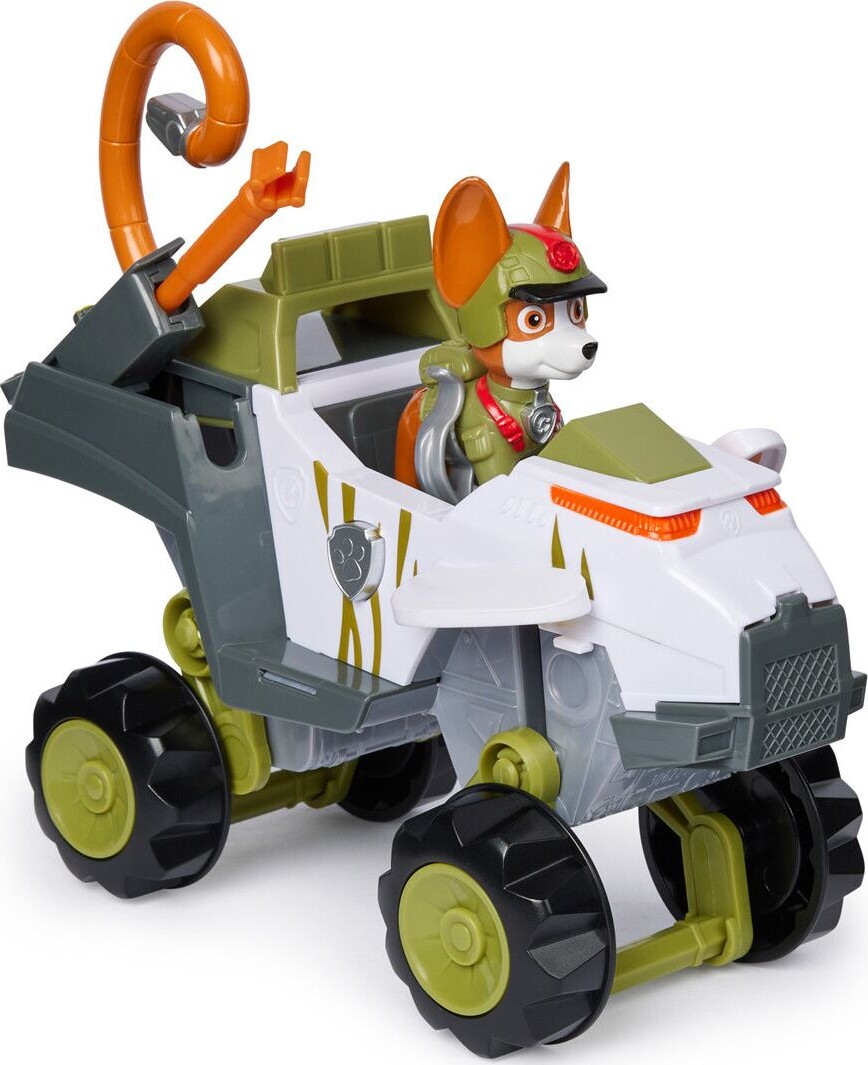 Paw Patrol - Jungle Pups Bil - Tracker Med Abe Køretøj | Se tilbud og ...