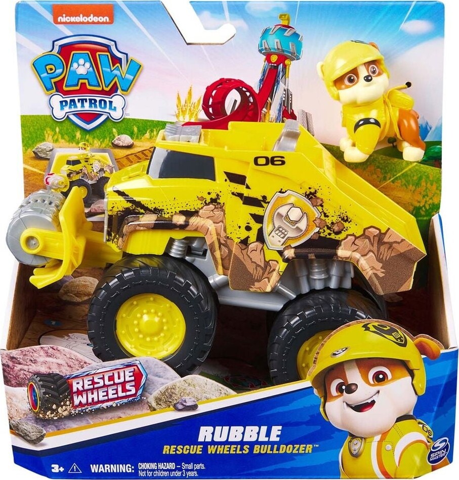 Paw Patrol Rescue Wheels Rubble | Se tilbud og køb på Gucca.dk