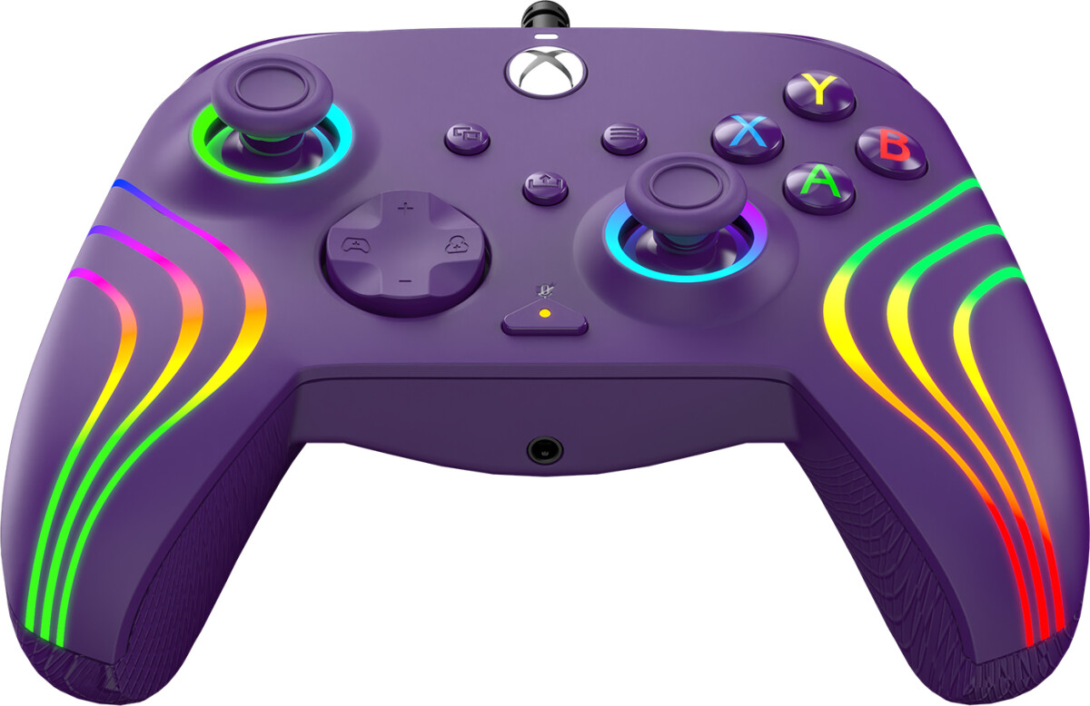 Pdp Afterglow Wave Wired Controller - Purple | Se tilbud og køb på Gucca.dk