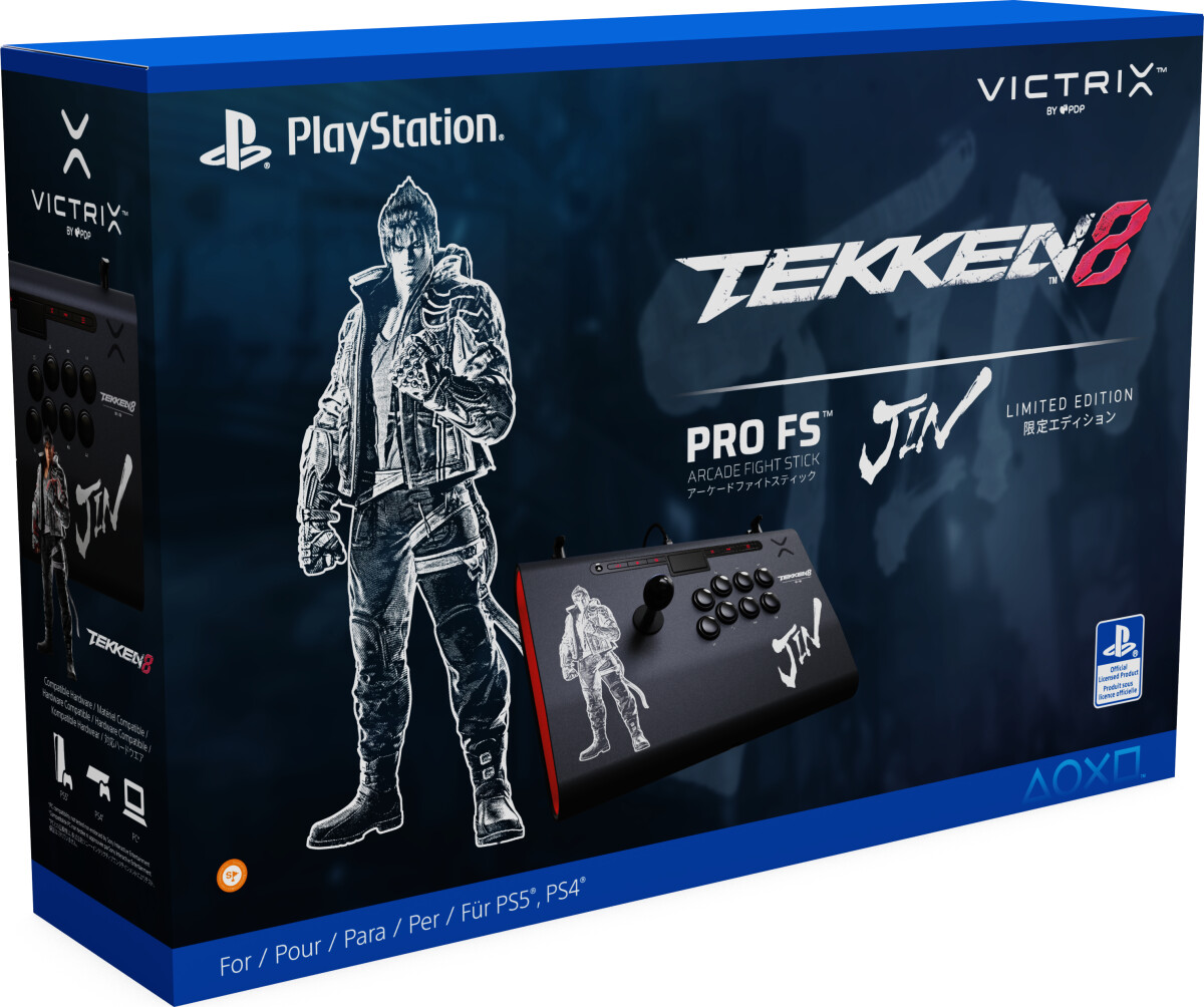 Pdp Victrix Pro Fs Arcade Fight Stick Tekken 8 Jin | Se tilbud og køb ...