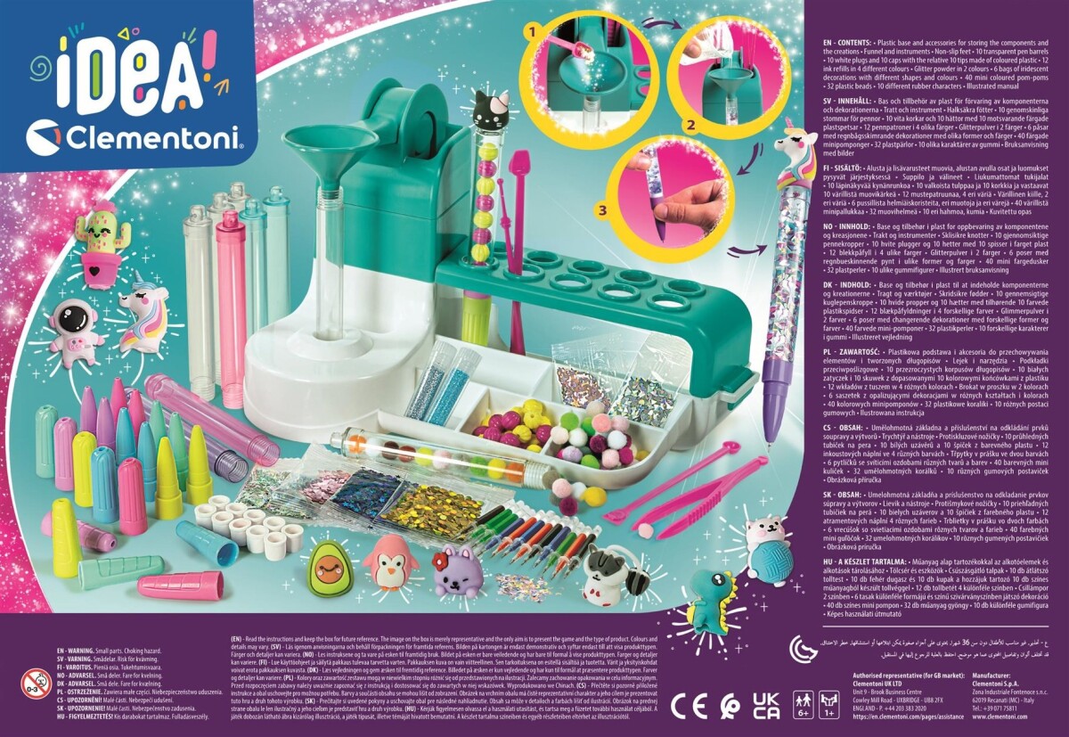 Køb Idea Clementoni - Pen Creator Studio - Kuglepen Diy Sæt - Gucca.dk