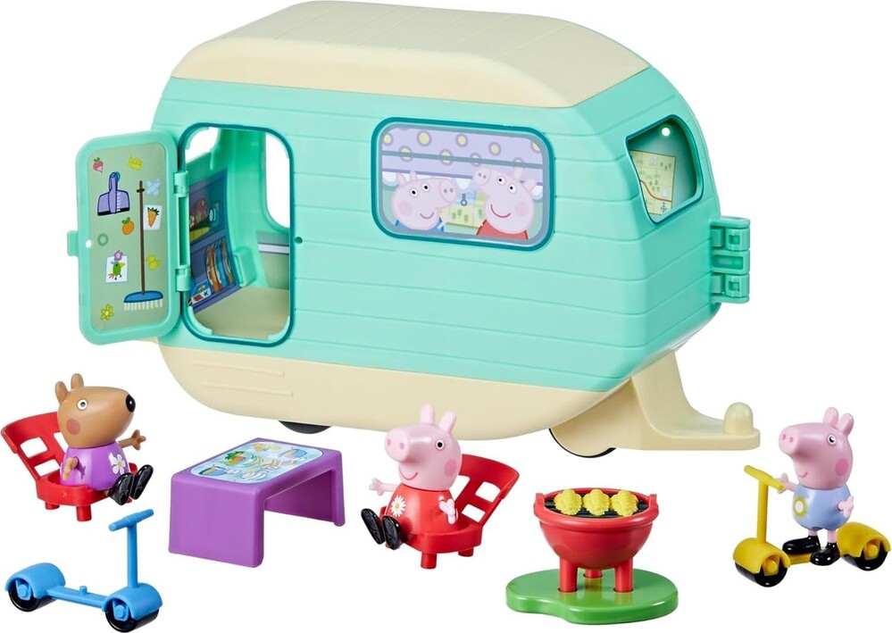 Køb Peppa Pig - Caravan Play Set - F8863 fra Hasbro - Gucca.dk